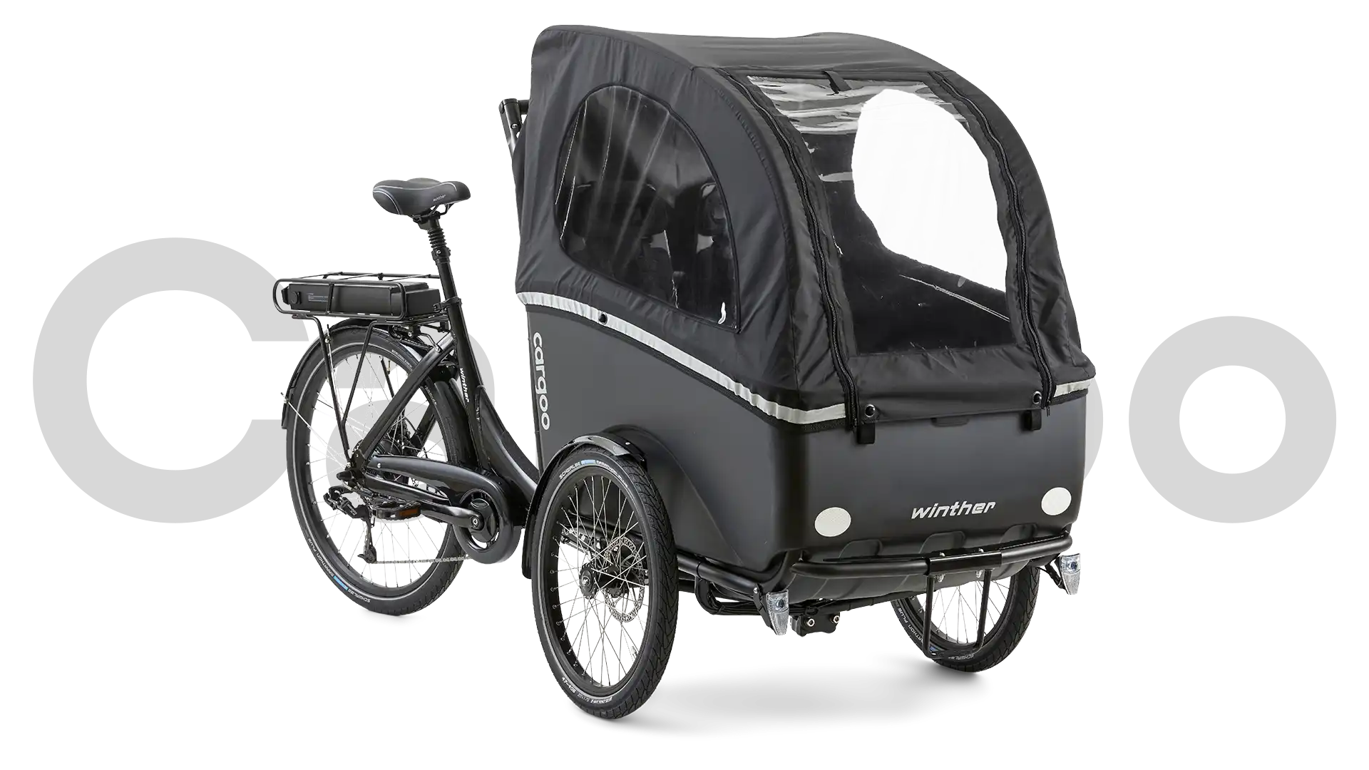 Kaleche Til Cargoo Sort - Vinding